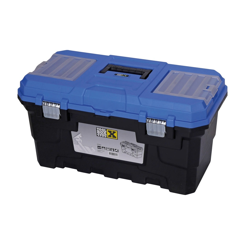Tool box with 2 metal closures 22'' – Weldingshop