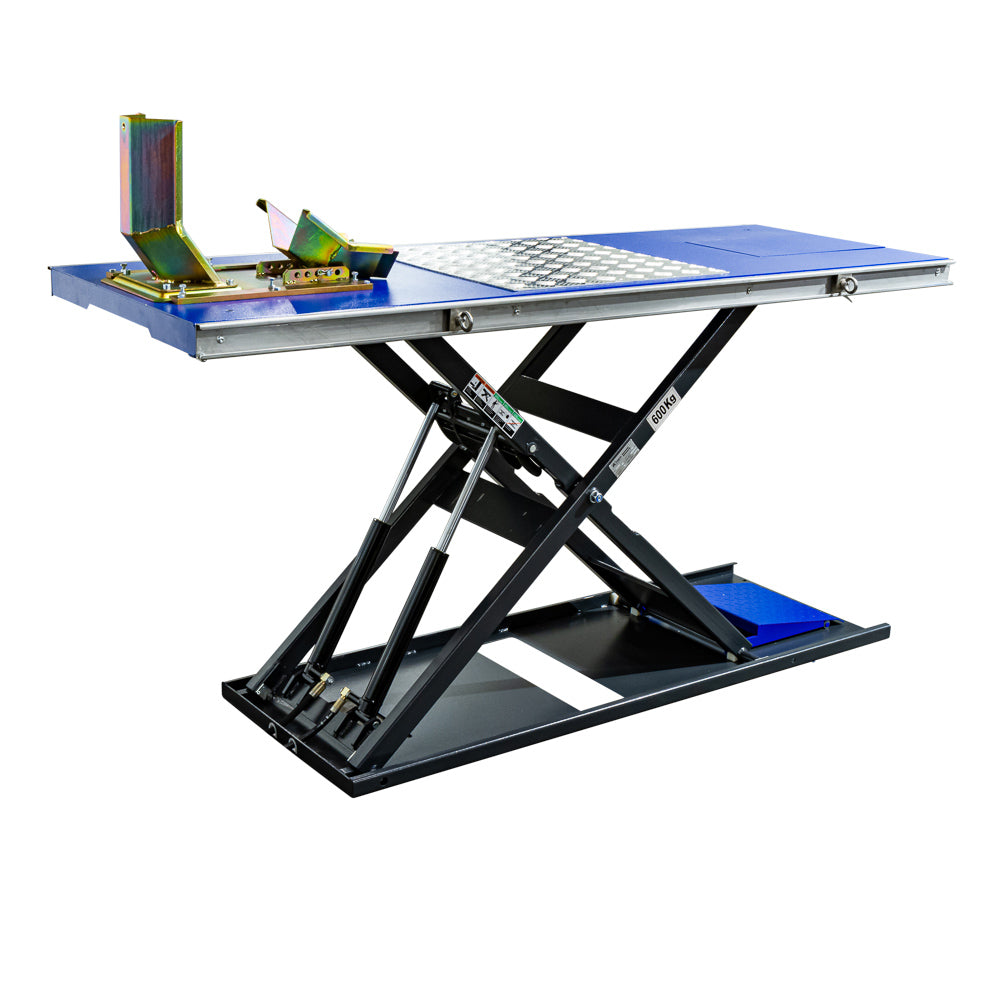 Professional motorcycle lift table 600kg electric – Weldingshop.nl
