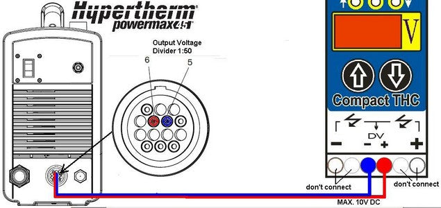 PROMA compact THC SD torch high control – Weldingshop