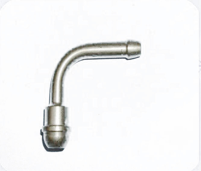 Gebogen tule 1/4" x 6 mm 90° haaks - messing toepassing tot 25 bar ...