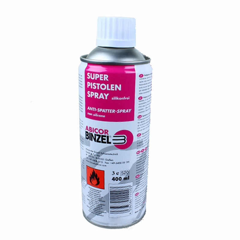 Binzel Super pistolen spray antispat spuitbus a 400ml. – Weldingshop